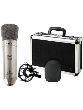 Behringer B-2 Pro Dual-diaphragm Condenser Microphone - Your ...